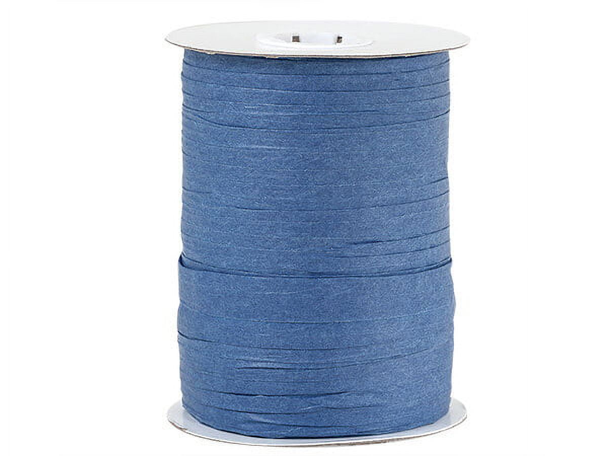 Pack Of 1, Solid Royal Blue Paper Raffia Ribbon 1/4" - 1.25" Width 100 ...