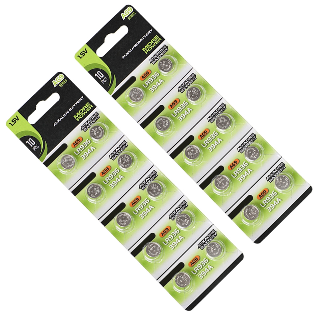 Pack Of 10/20 Button Batteries Reliable Power Sources For Everyday ...