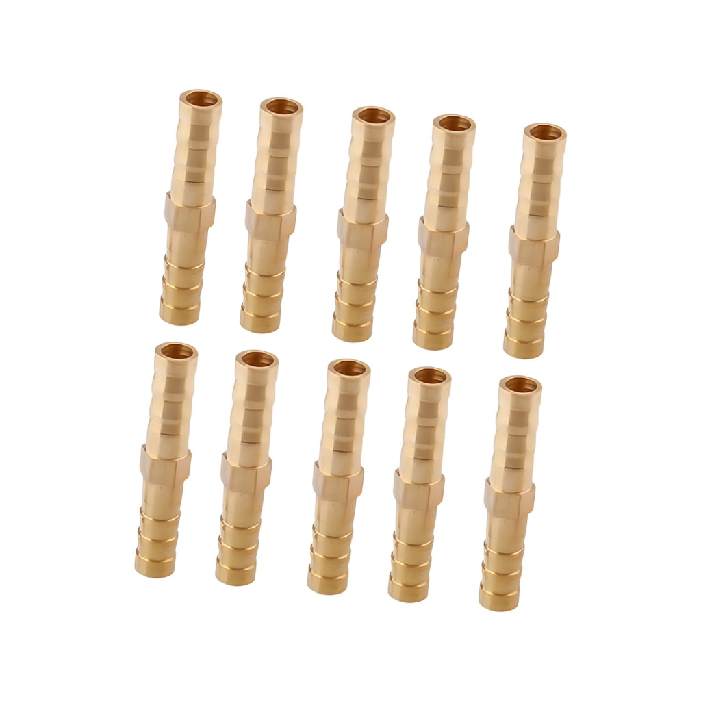 Pack Of 10 Brass Barbed Hose Reducer Connectors Easy to Use for ...