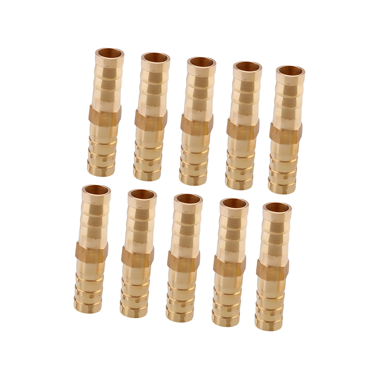 Pack Of 10 Erosion Resistant Brass Tube Adapters Pipe Joints set for ...