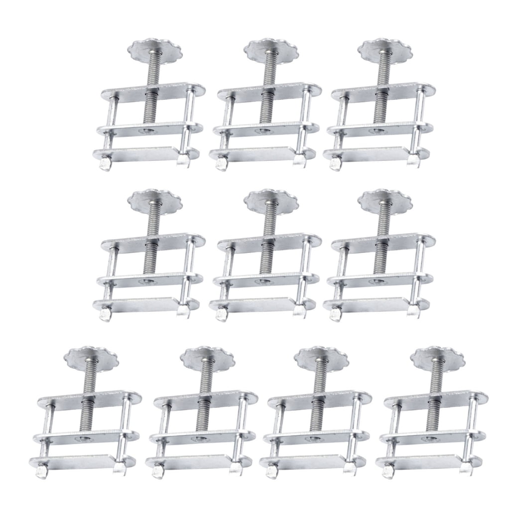 Pack Of 10 Metal Water Hose Clip Water Pipe Tube Clamps Hose Screw ...
