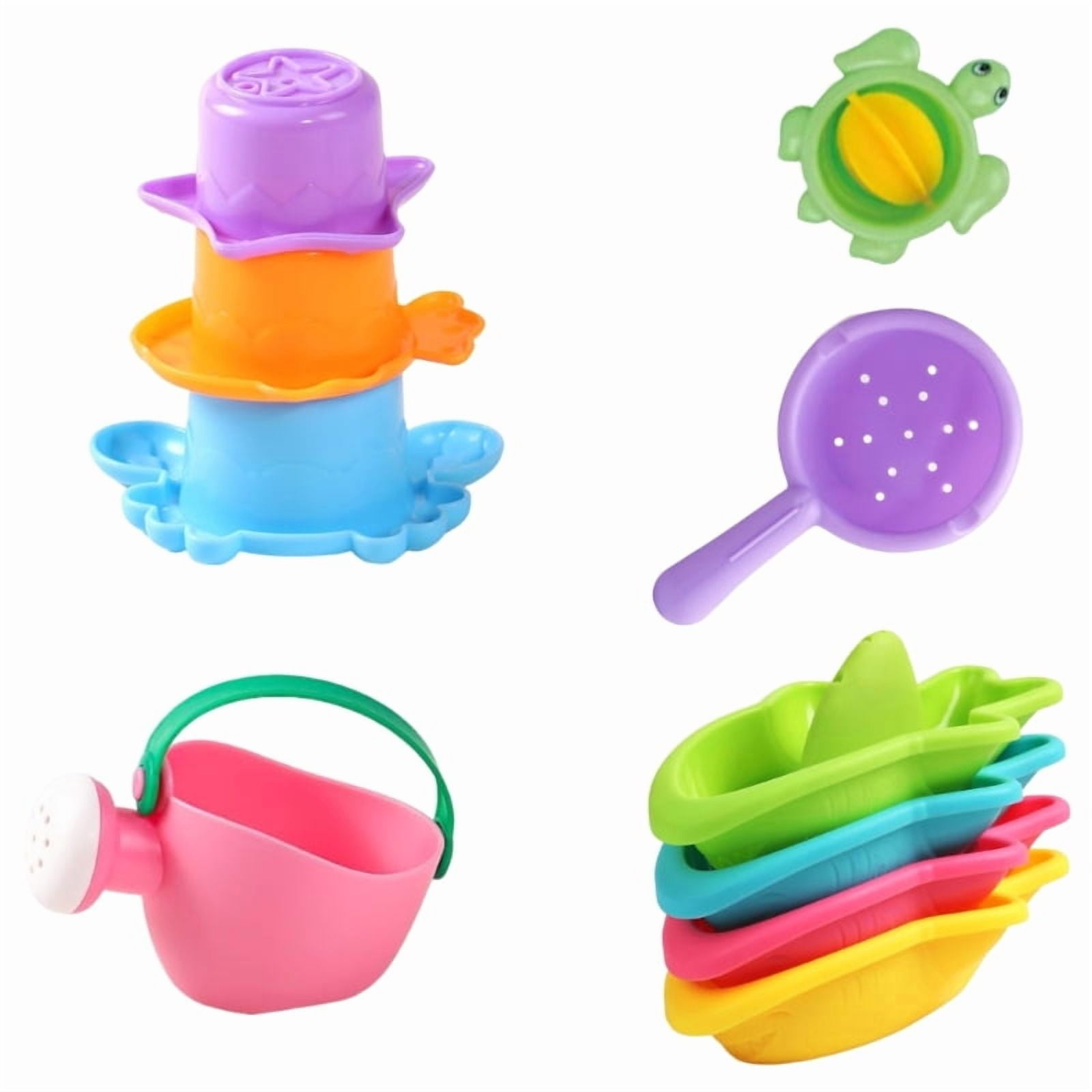 Pack Of 10 Mini Water Play Toys For Kids Outdoor Sand Beach Bath Time ...