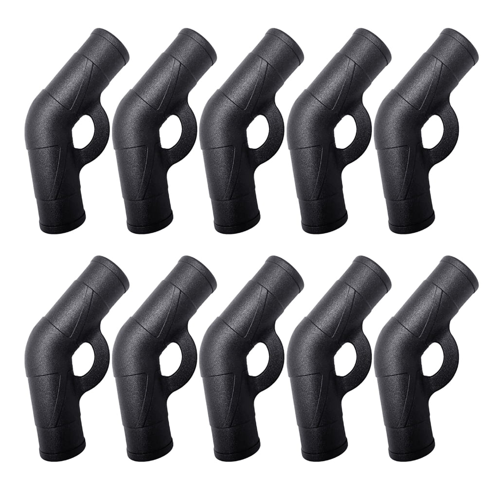Pack Of 10 Permanent Plastic Tent Post Joint Couplings For Camping ...