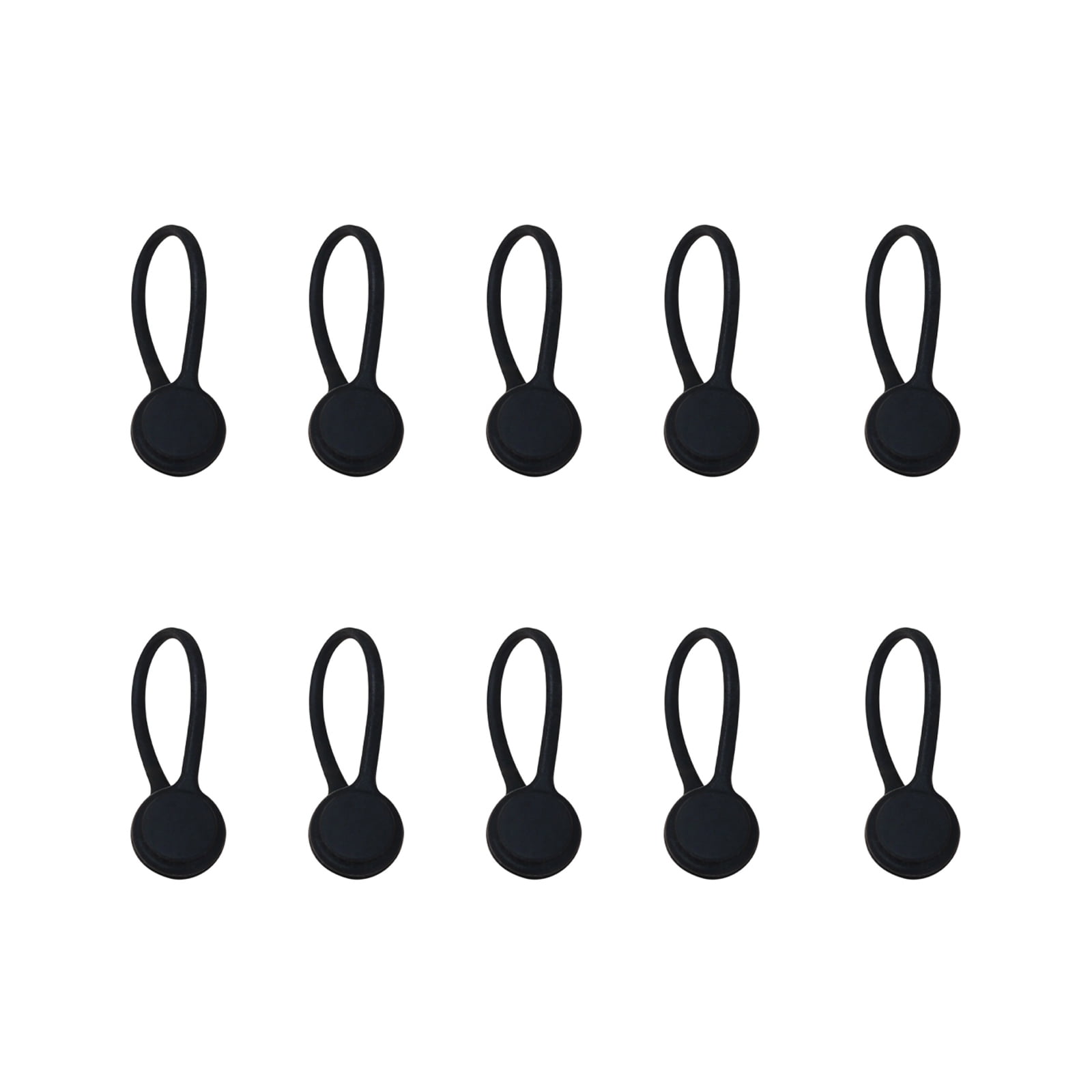 Pack Of 10 Versatilitys Silicone Cord Magnetic Clip Wrappers For ...