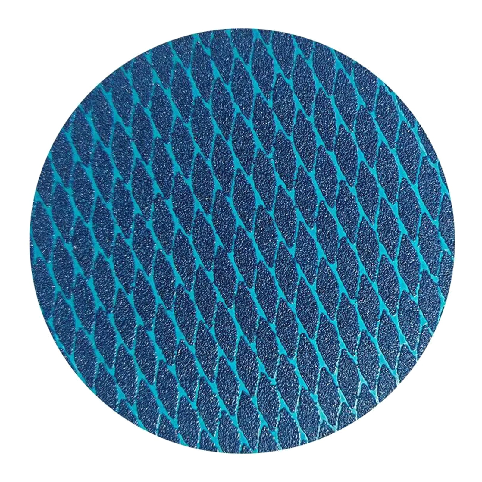 Pack Of 100 Blue Sanding Discs Sheets Without Holes Suitable For Metal ...