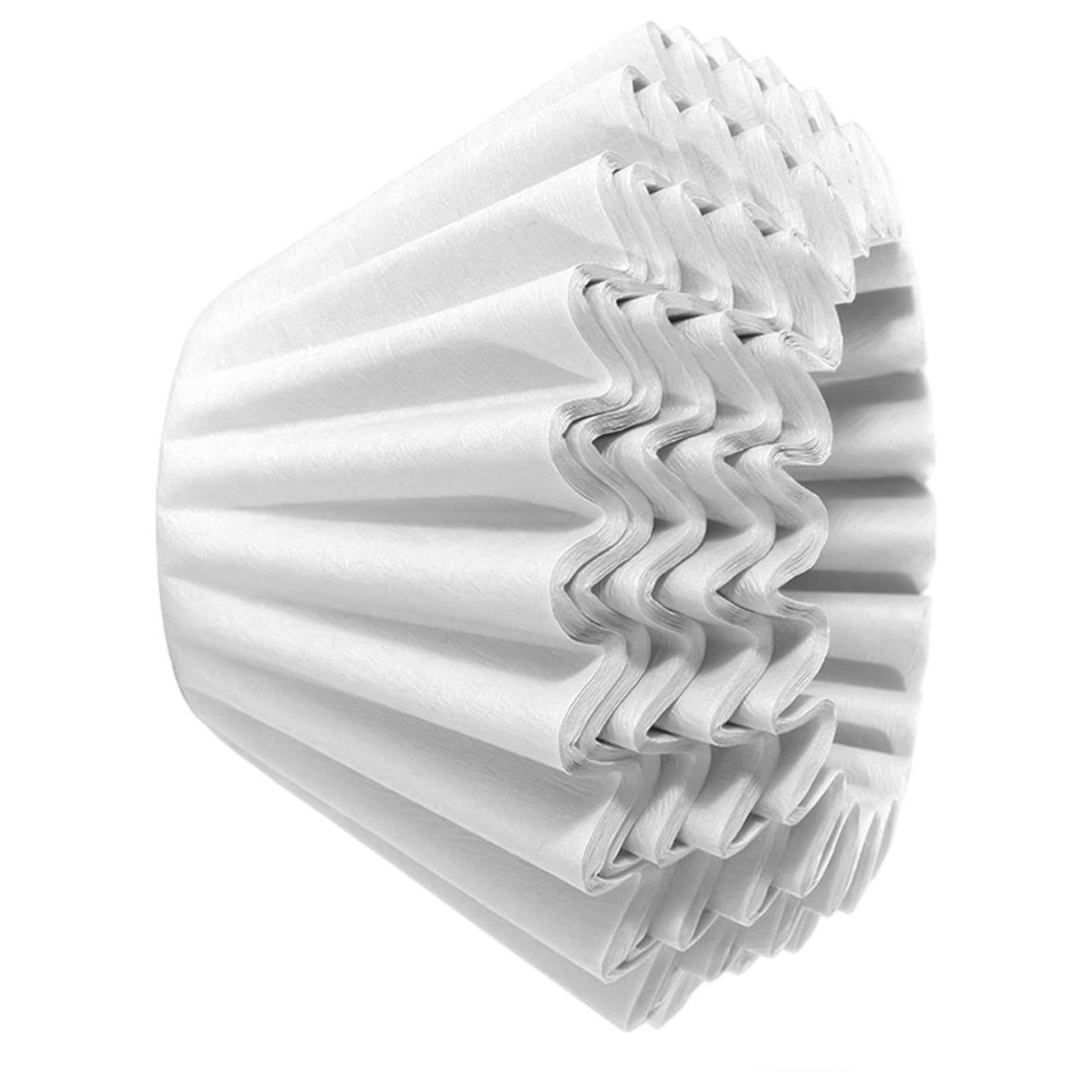 Pack Of 100 Unbleached Coffee Filter Paper For Cone Drippers High ...