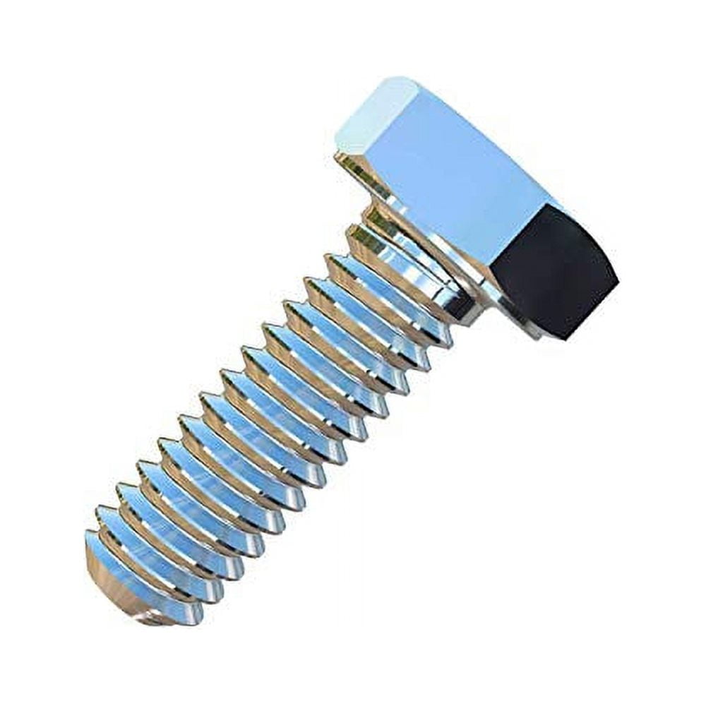 (Pack Of 12) 1/4-20 X 3/4 UNC Fully Threaded Titanium Hex Head Bolt ...