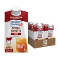 (Pack Of 12) Kitchen Basics Broth Bone Beef 8.25 Oz - Walmart.com