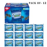 Pack Of 12 Oreo Mini Chocolate Sandwich Cookies | 1.0 Oz Per Pack ...