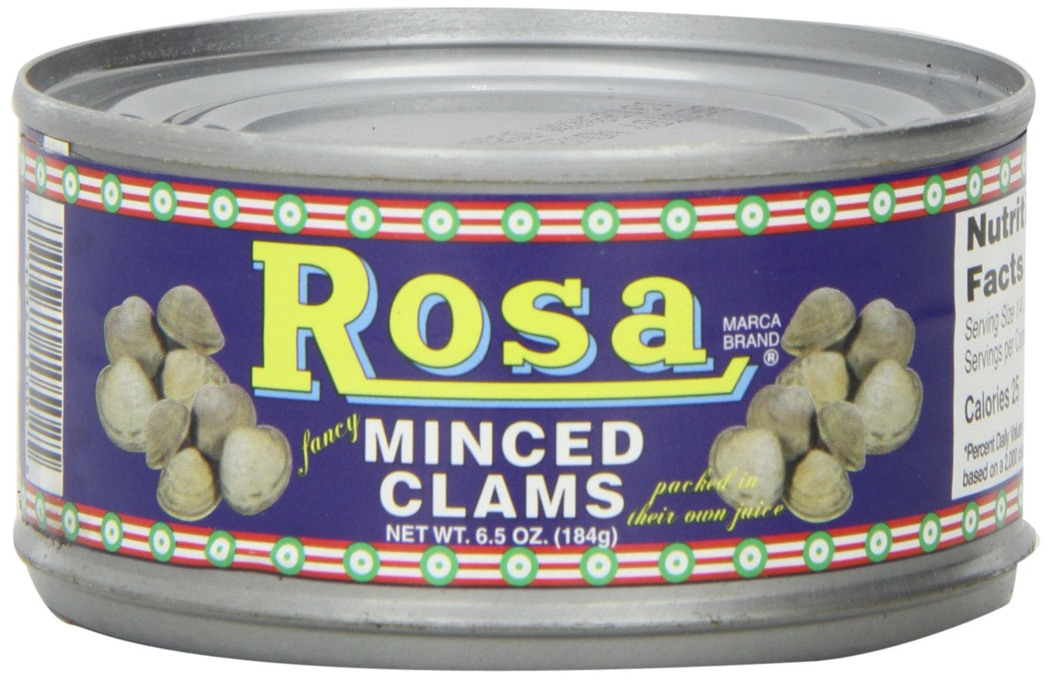 (Pack Of 12) Rosa Clams Minced 6.5 Oz - Walmart.com