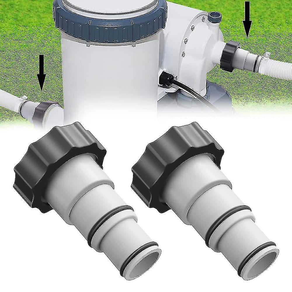 Pack Of 2 A Series Hose Adapter With Threaded Collar And Sealing Rings ...