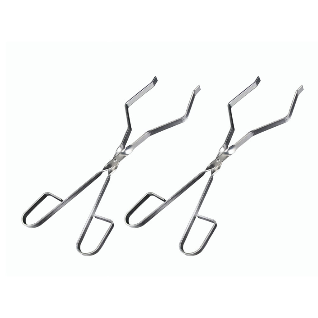 Pack Of 2 Beaker Tongs Metal Beaker Clip Pliers Laboratory Cup Clamps ...