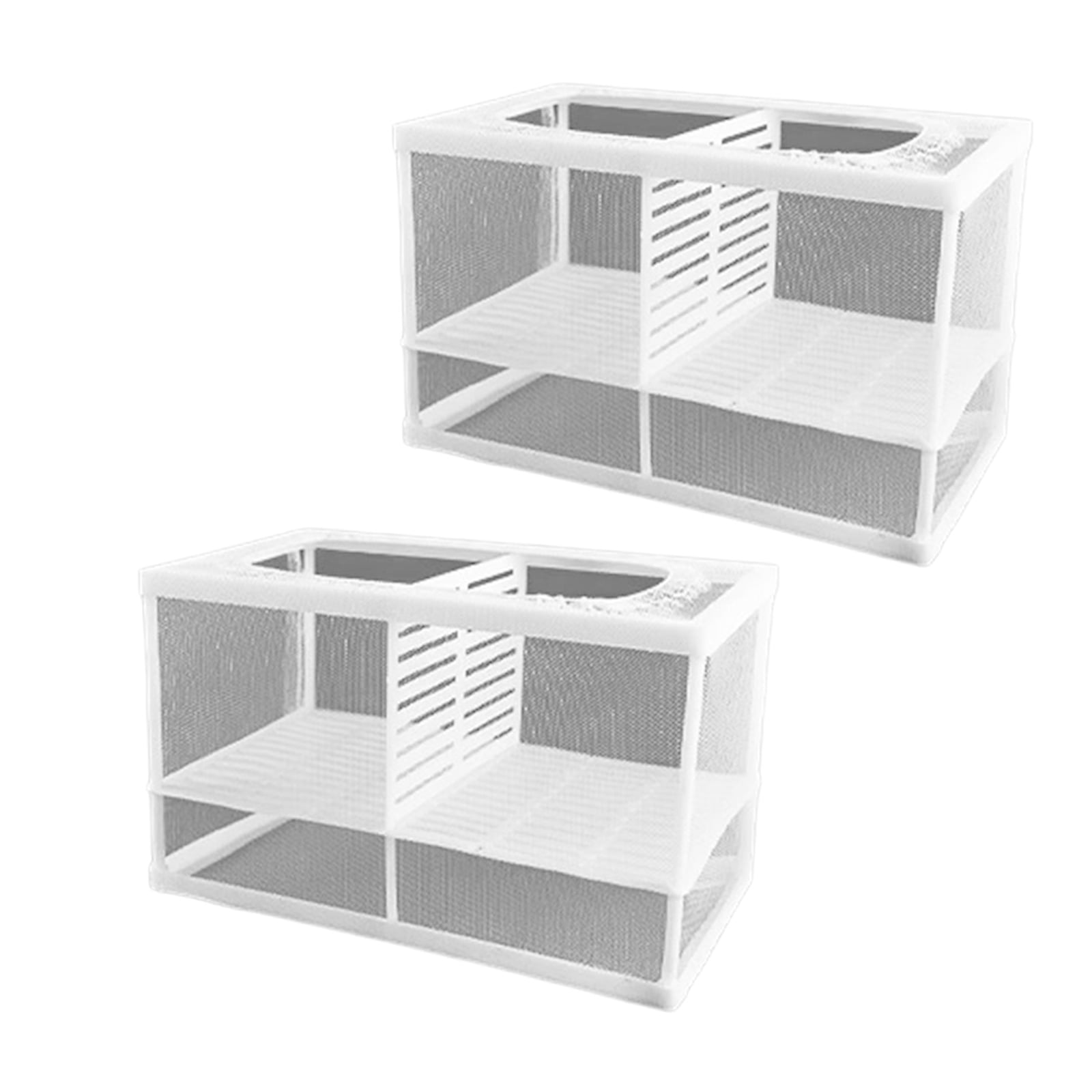 Pack Of 2 Breathable Aquariums Breeding Box With Suction Cup Designs ...
