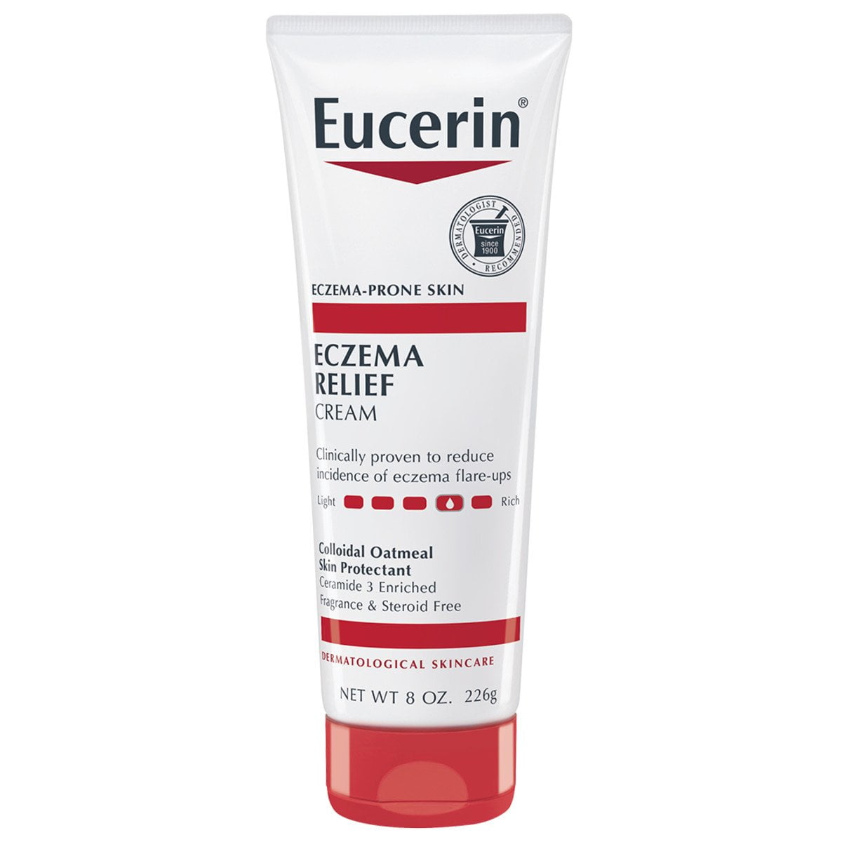 Pack Of 2 Eucerin Eczema Relief Body Cream - 8 oz (Packaging May Vary ...
