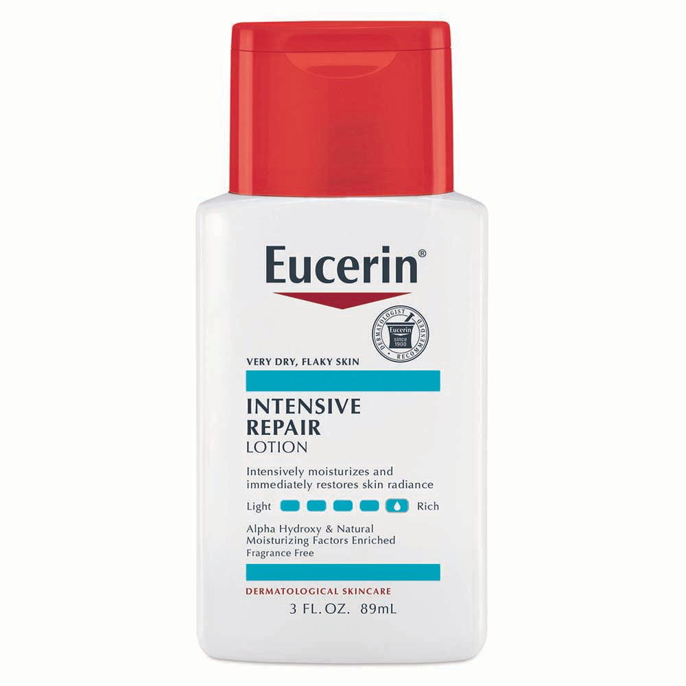 Pack Of 2 Eucerin Intensive Repair Lotion - 3 oz (Packaging May Vary ...