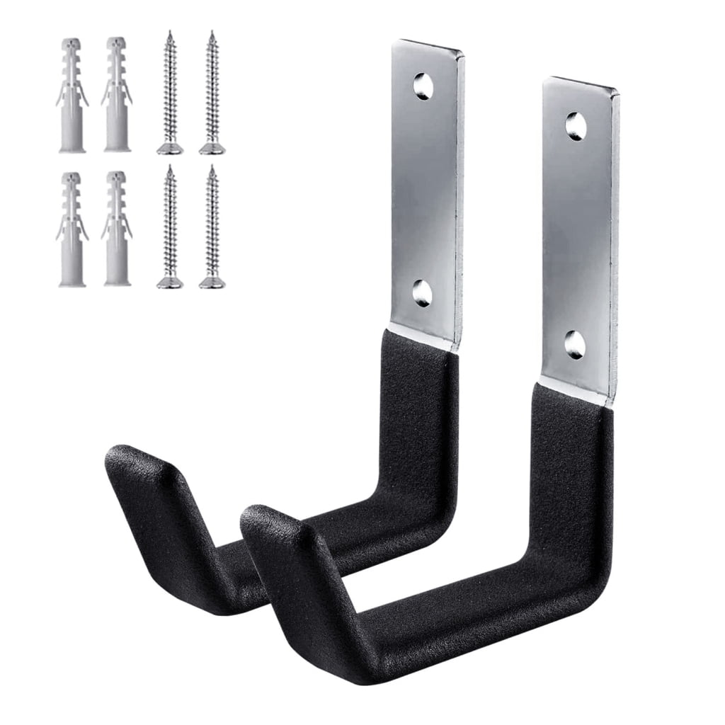 Pack Of 2 Heavy Duty Stainless Steel Garage Hooks for Tools and Cables ...