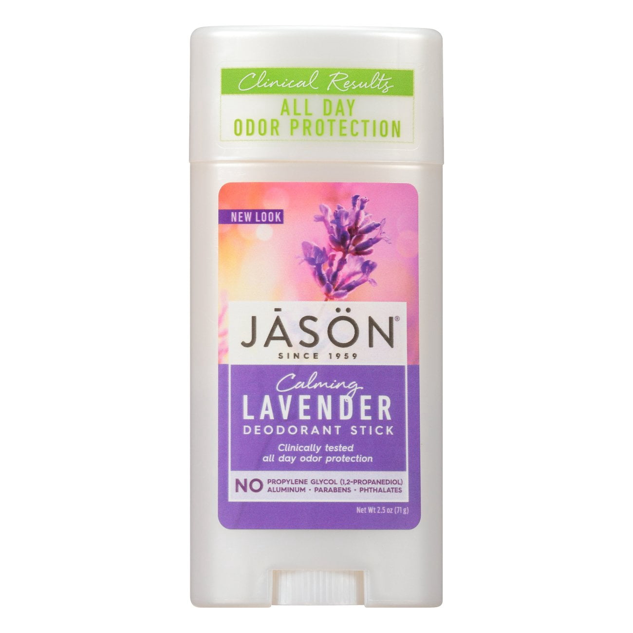 Pack Of 2 Jason Calming Lavender Deodorant Stick - 2.5 oz (Packaging ...