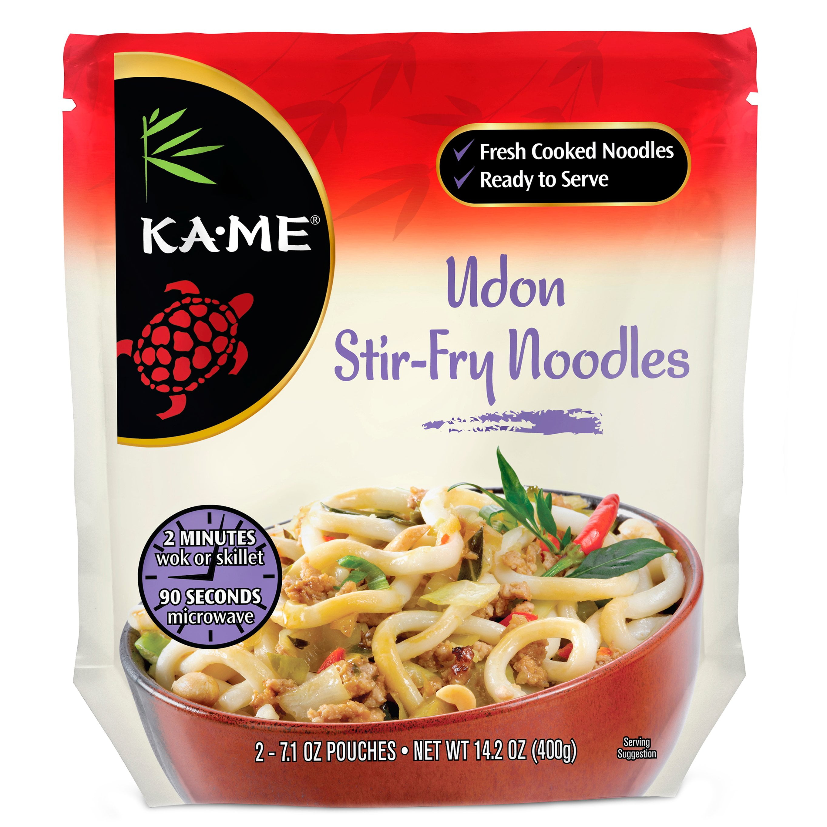 Pack Of 2 Ka-Me Udon Stir-fry Noodles - 2 ct (Packaging May Vary ...
