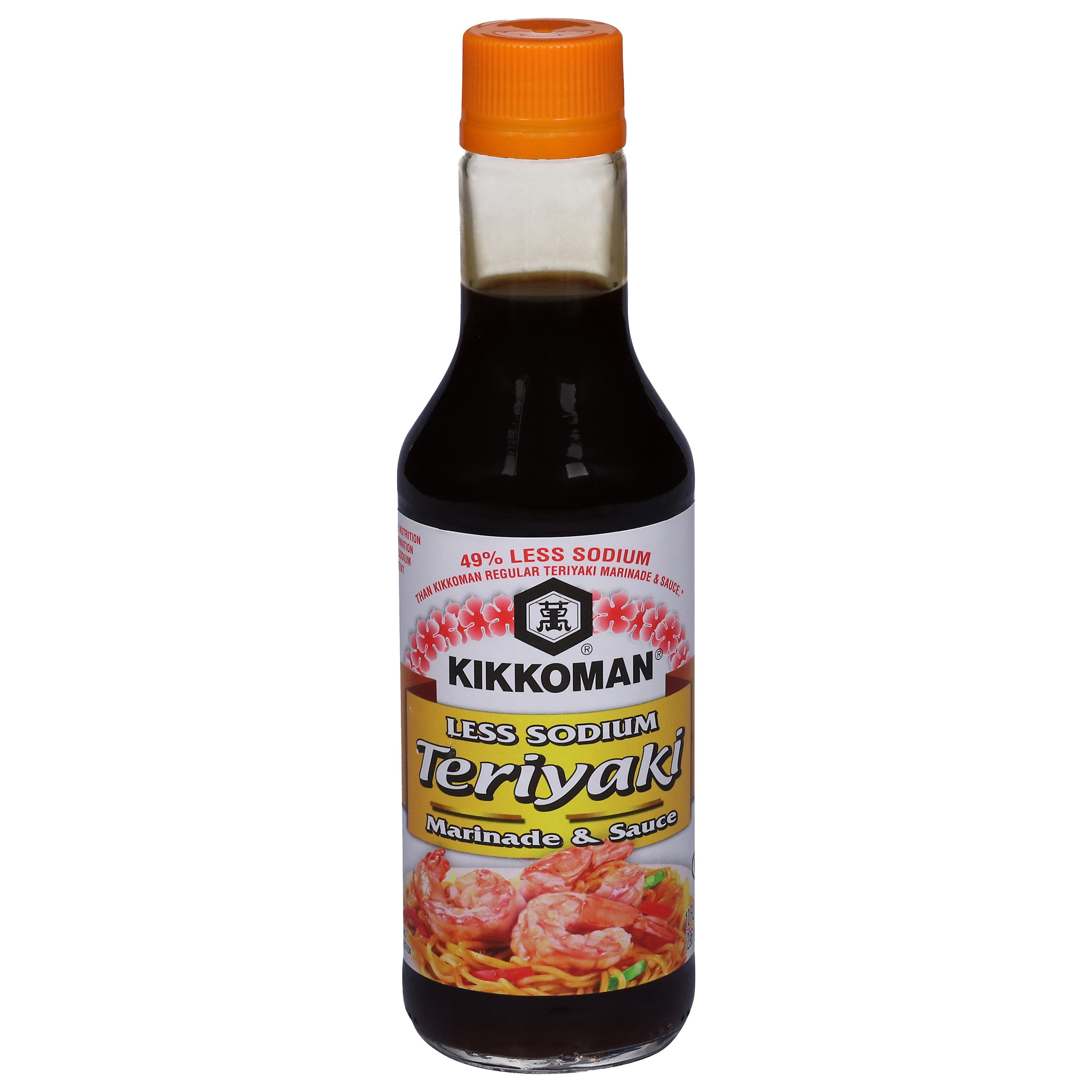 Pack Of 2 Kikkoman Less Sodium Teriyaki Sauce - 10 oz (Packaging May ...