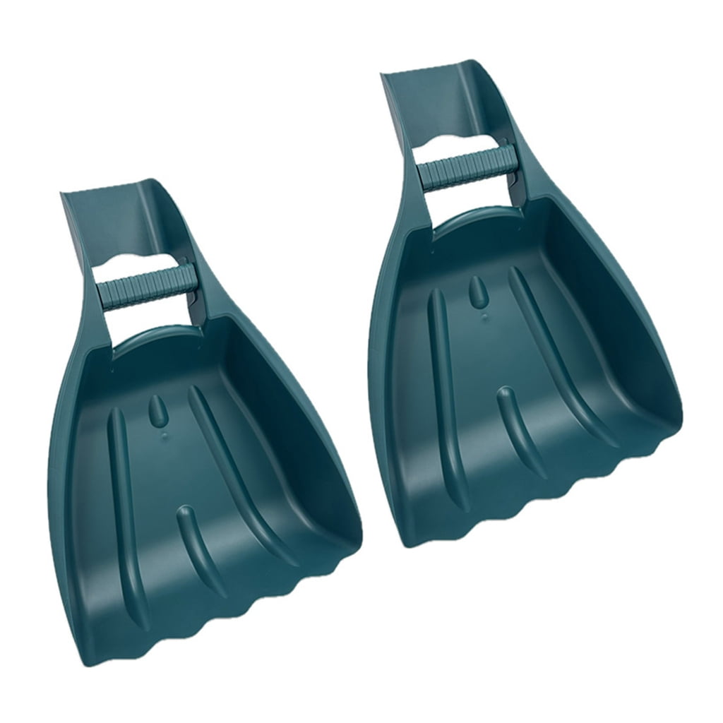 Pack Of 2 Leaf Collector Hand Rakes Ergonomic Garden Tool For Easy ...