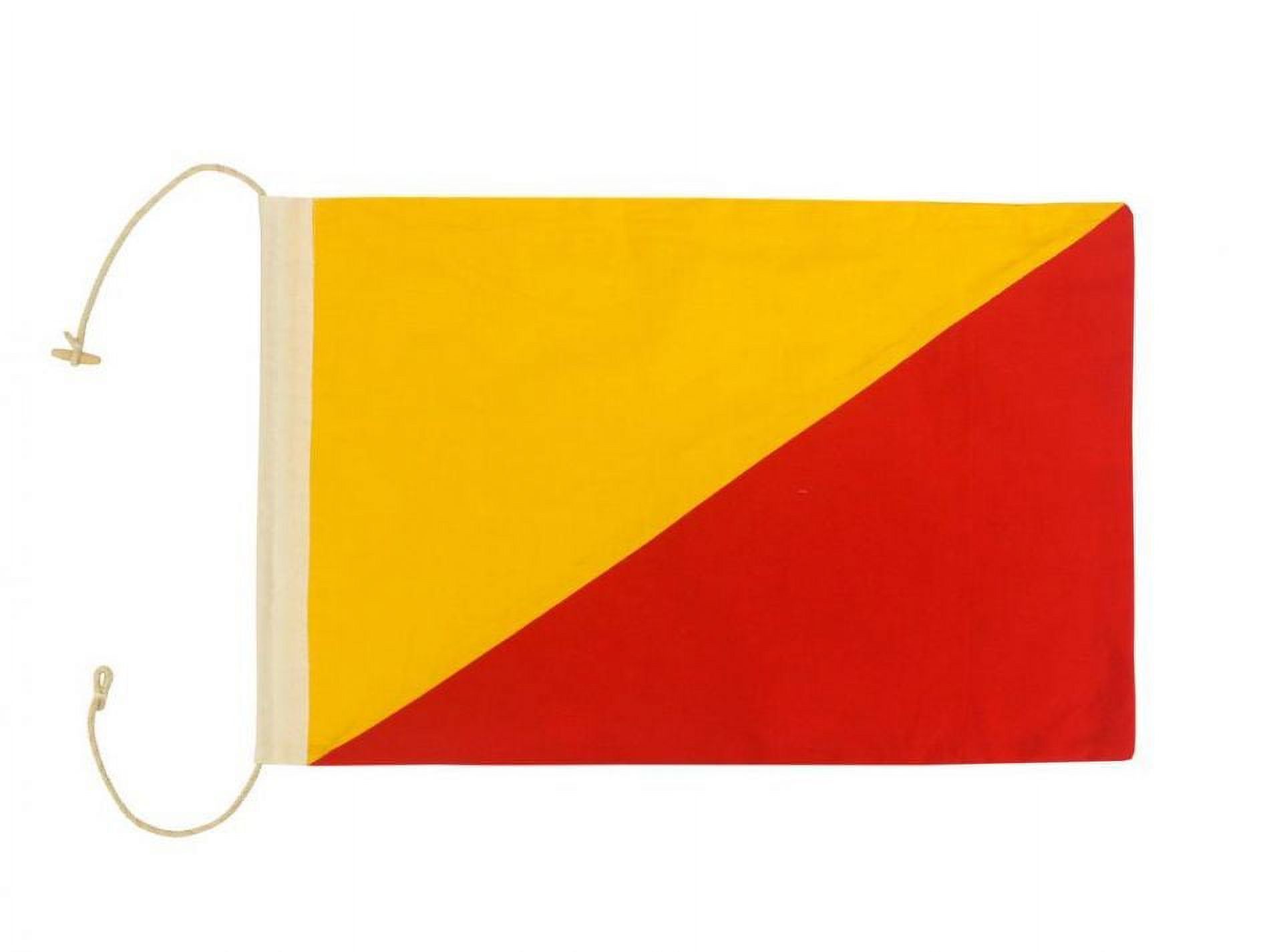 [Pack Of 2] Letter O Cloth Nautical Alphabet Flag Decoration 20 ...