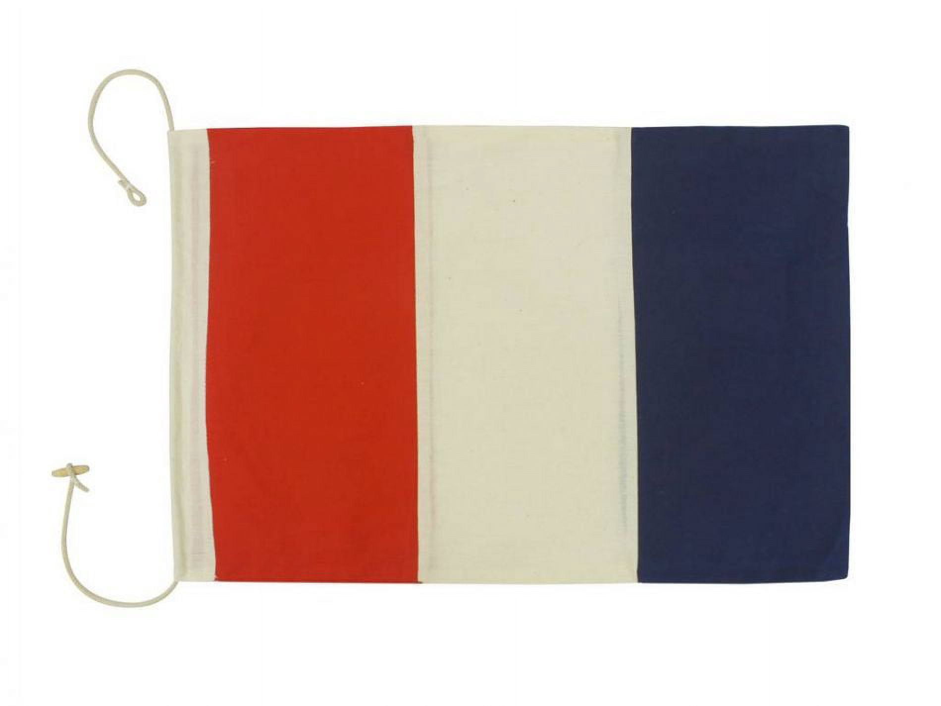 [Pack Of 2] Letter T Cloth Nautical Alphabet Flag Decoration 20 ...