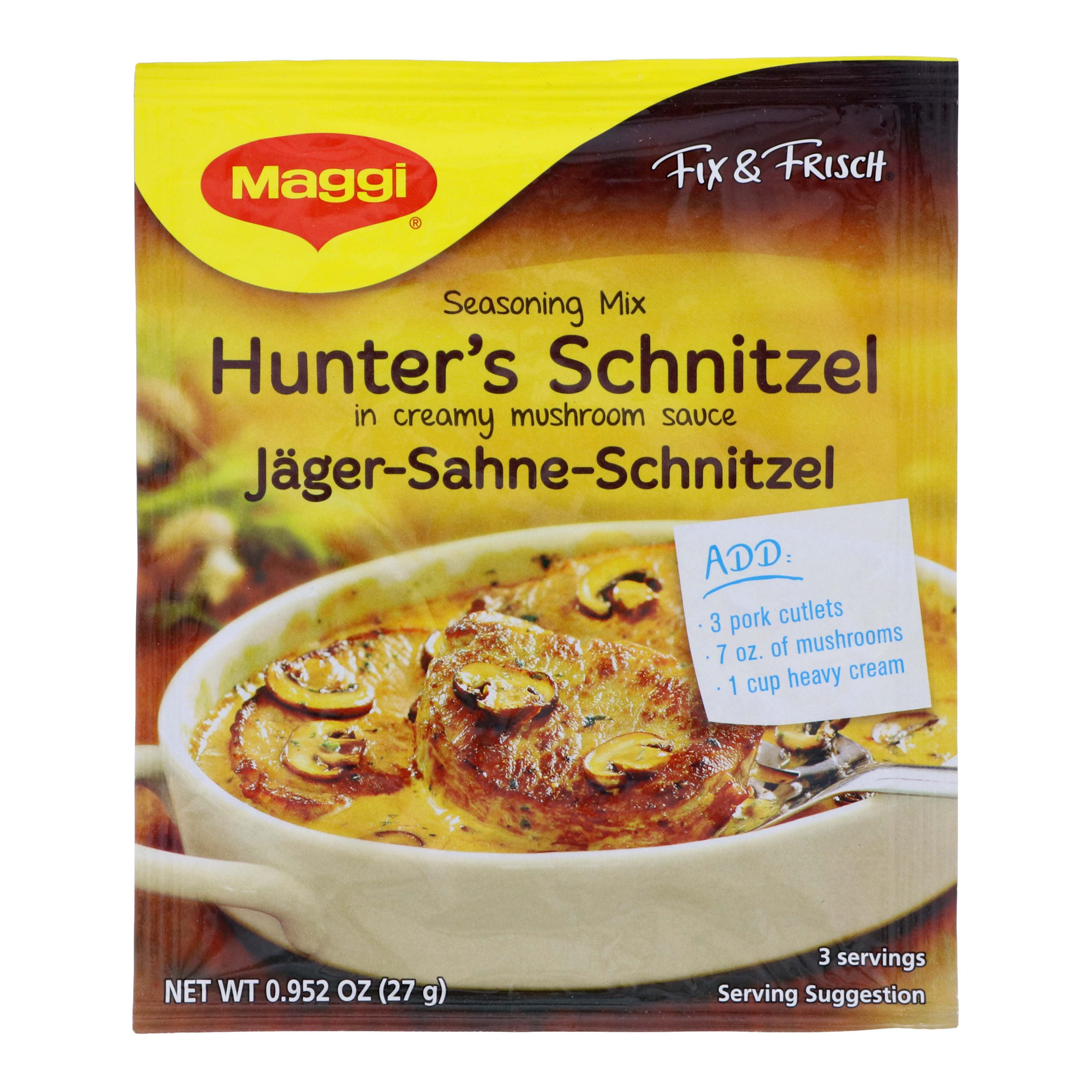 Pack Of 2 Maggi Fix & Frisch Hunter's Schnitzel Seasoning Mix - .95 oz ...