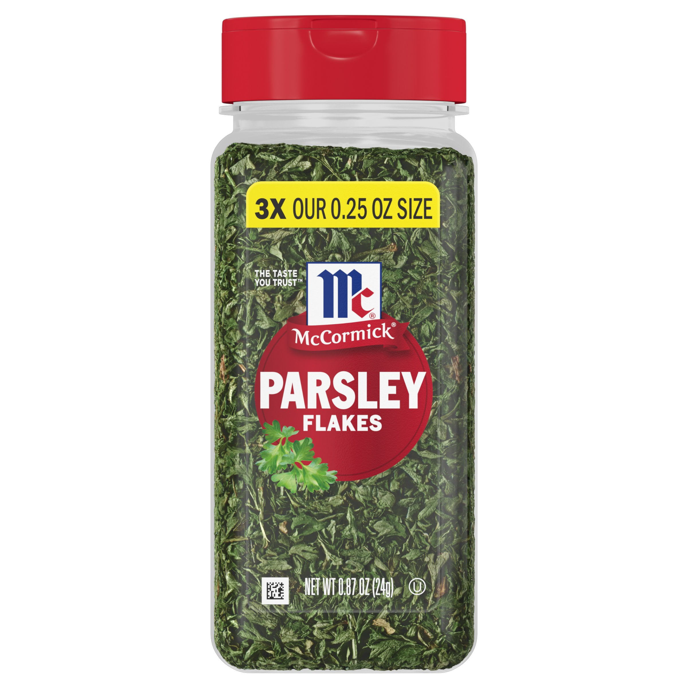 Pack Of 2 McCormick Parsley Flakes - 0.87 oz (Packaging May Vary ...