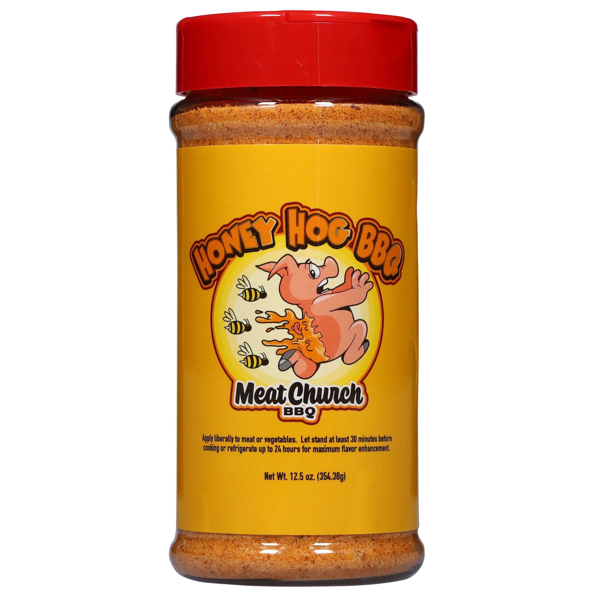 Pack Of 2 Meat Church Honey Hog BBQ Rub, 14 oz (Package May Vary ...