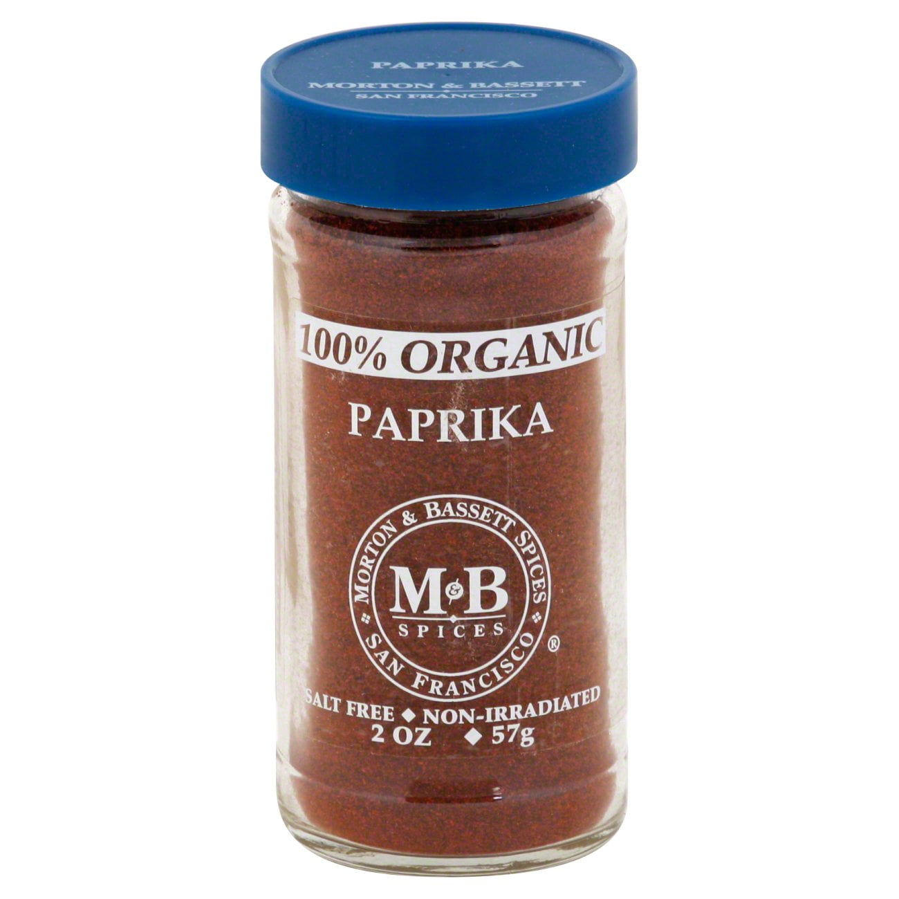 Pack Of 2 Morton & Bassett 100% Organic Paprika - 2 oz (Packaging May ...