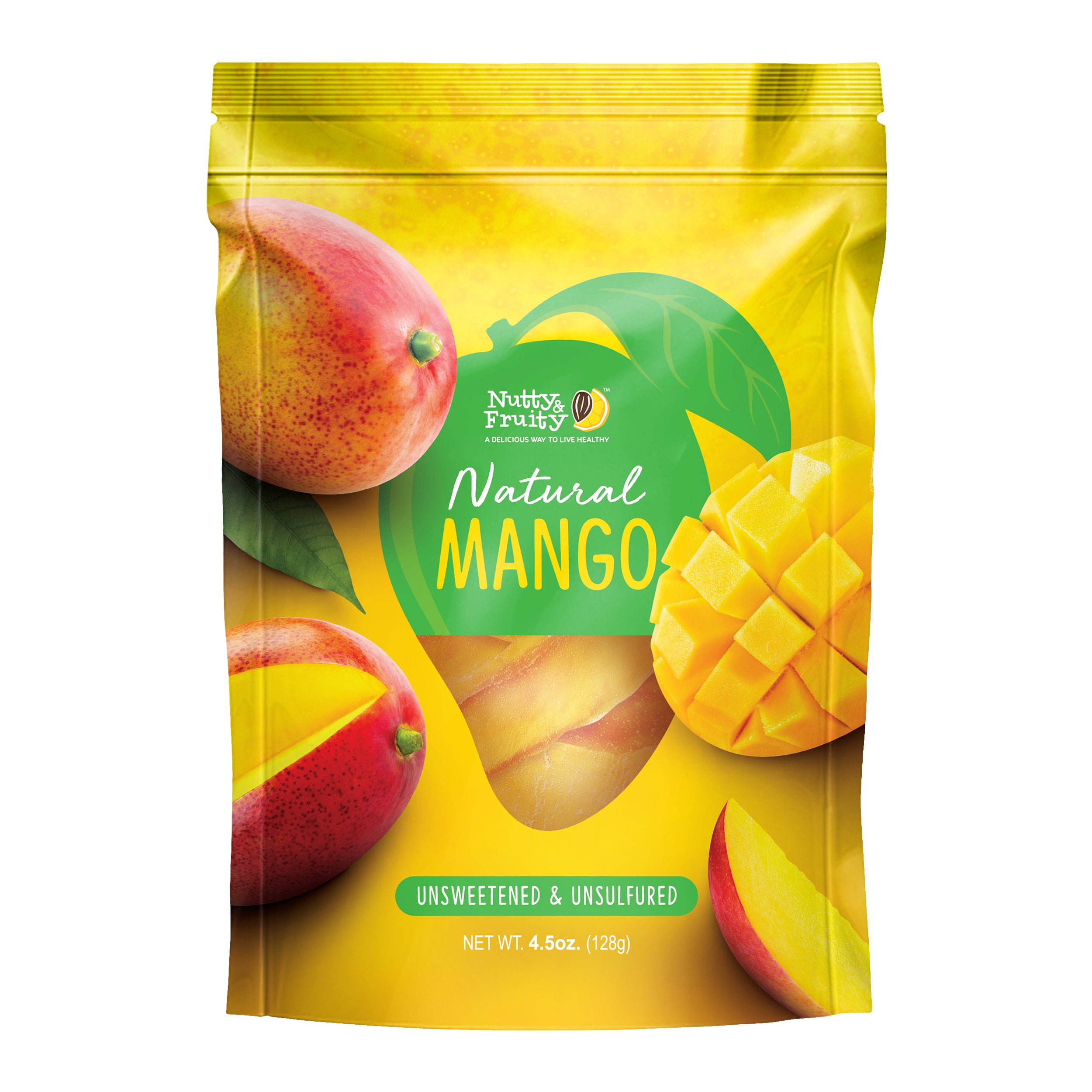 Pack Of 2 Nutty & Fruity Natural Mango - 4.5 oz (Packaging May Vary ...