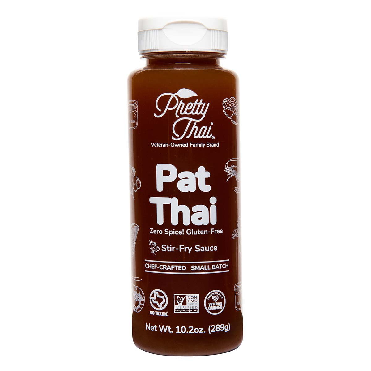 Pack Of 2 Pretty Thai Pat Thai Sauce - 10.2 oz (Packaging May Vary ...