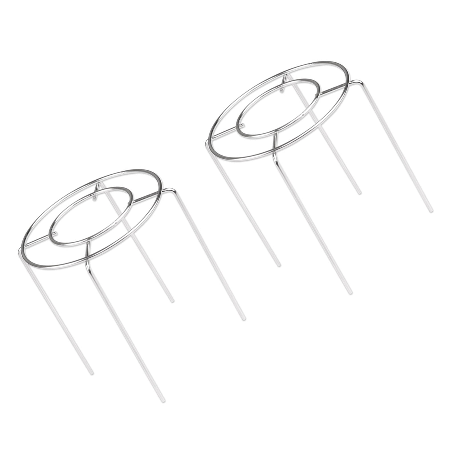 Pack Of 2 Round Cake Cooling Stand Holder Stainless Steel Baking Rack ...