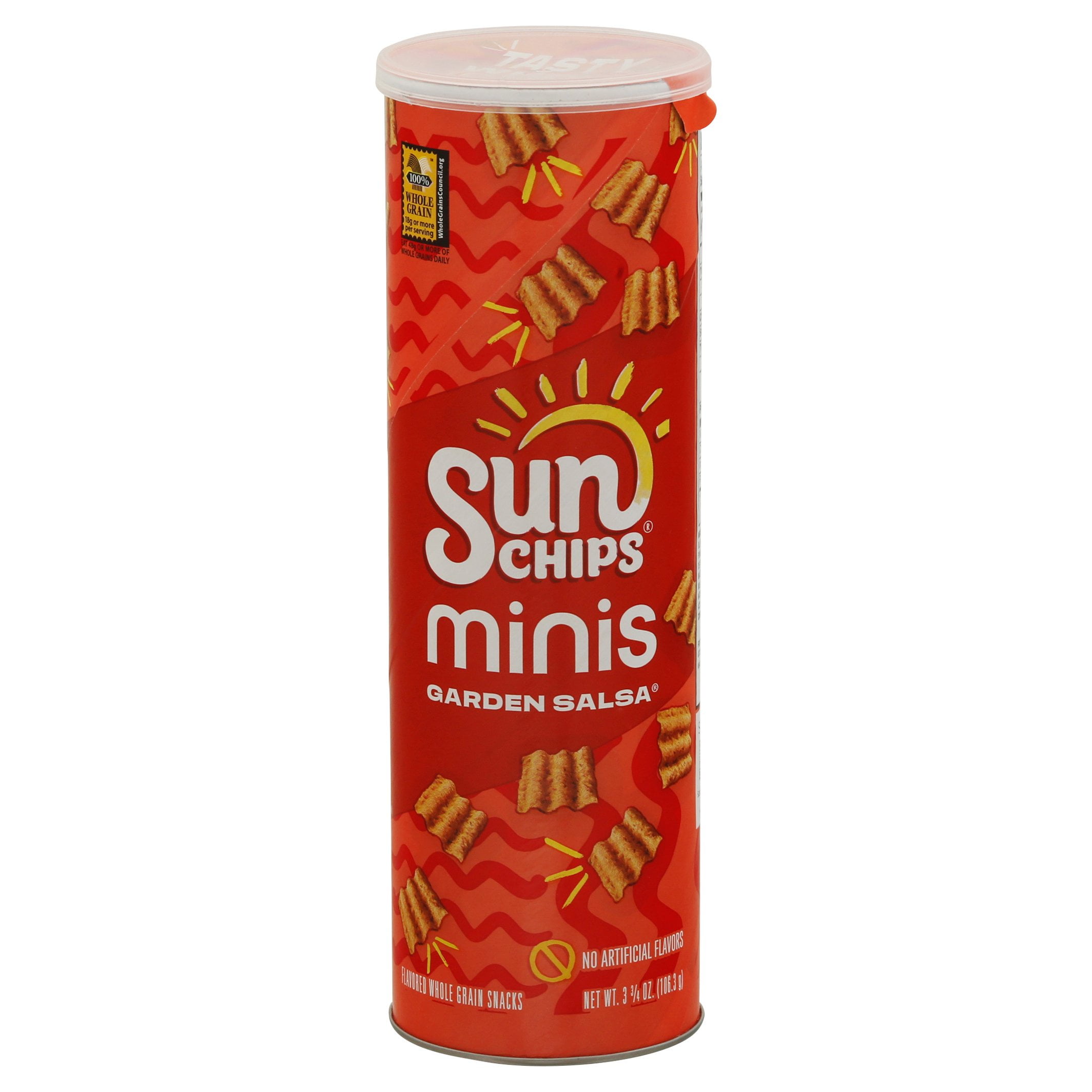 Pack Of 2 SUNCHIPS Minis Whole Grain Snacks - Garden Salsa, 3.75 oz ...