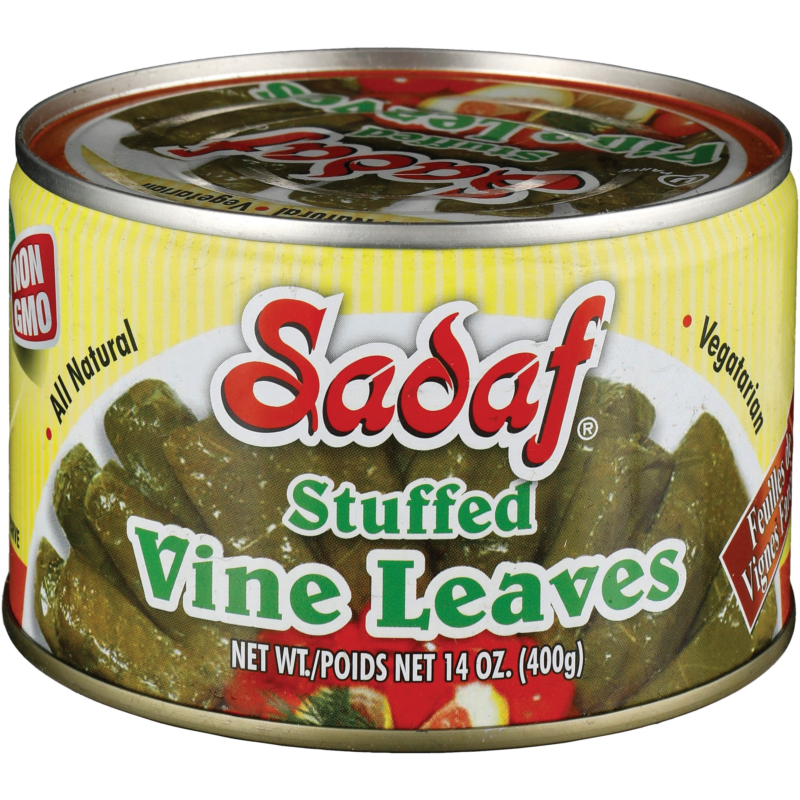 Pack Of 2 Sadaf Stuffed Vine Leaves - 14 oz (Packaging May Vary ...