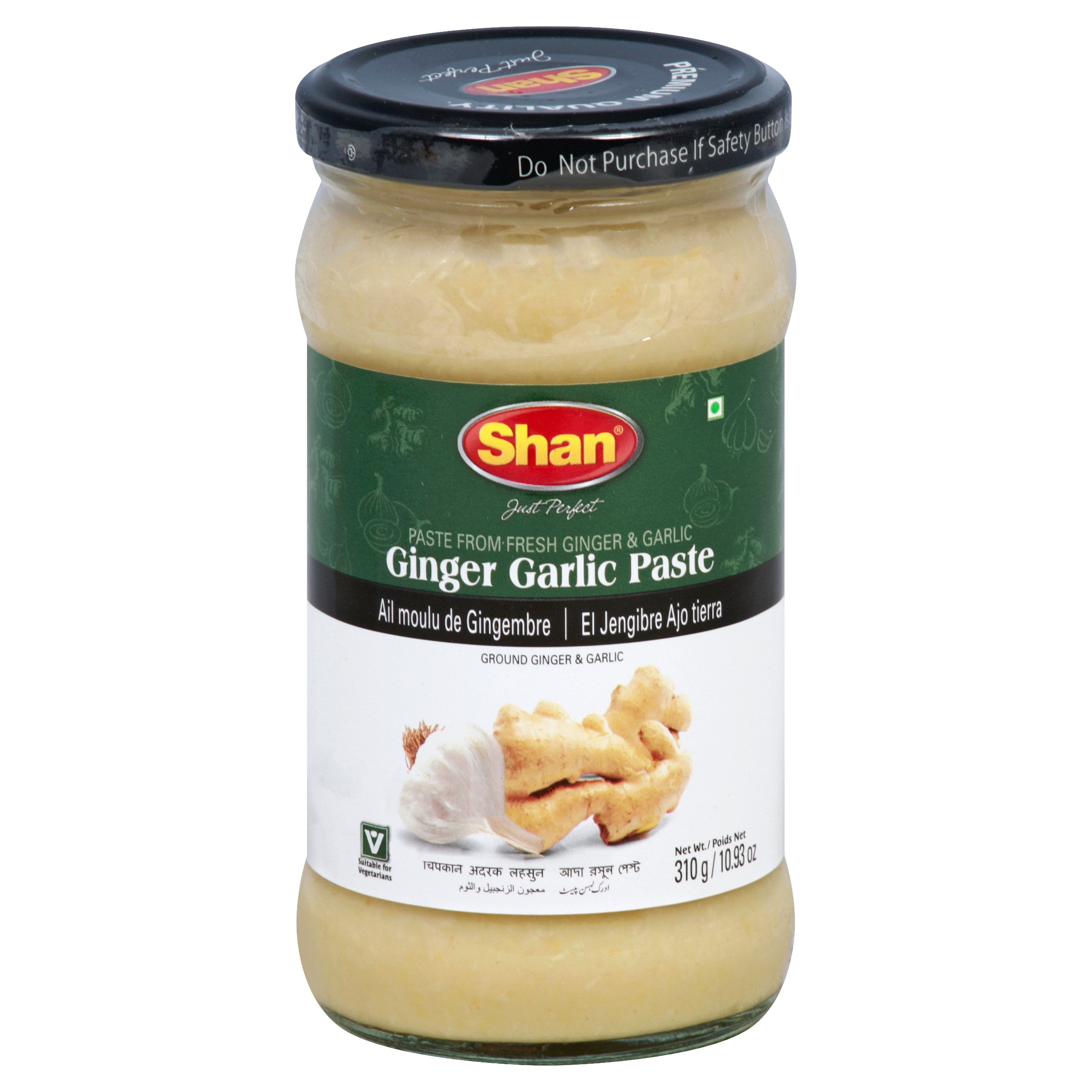 Pack Of 2 Shan Ginger Garlic Paste - 10.9 oz (Packaging May Vary ...