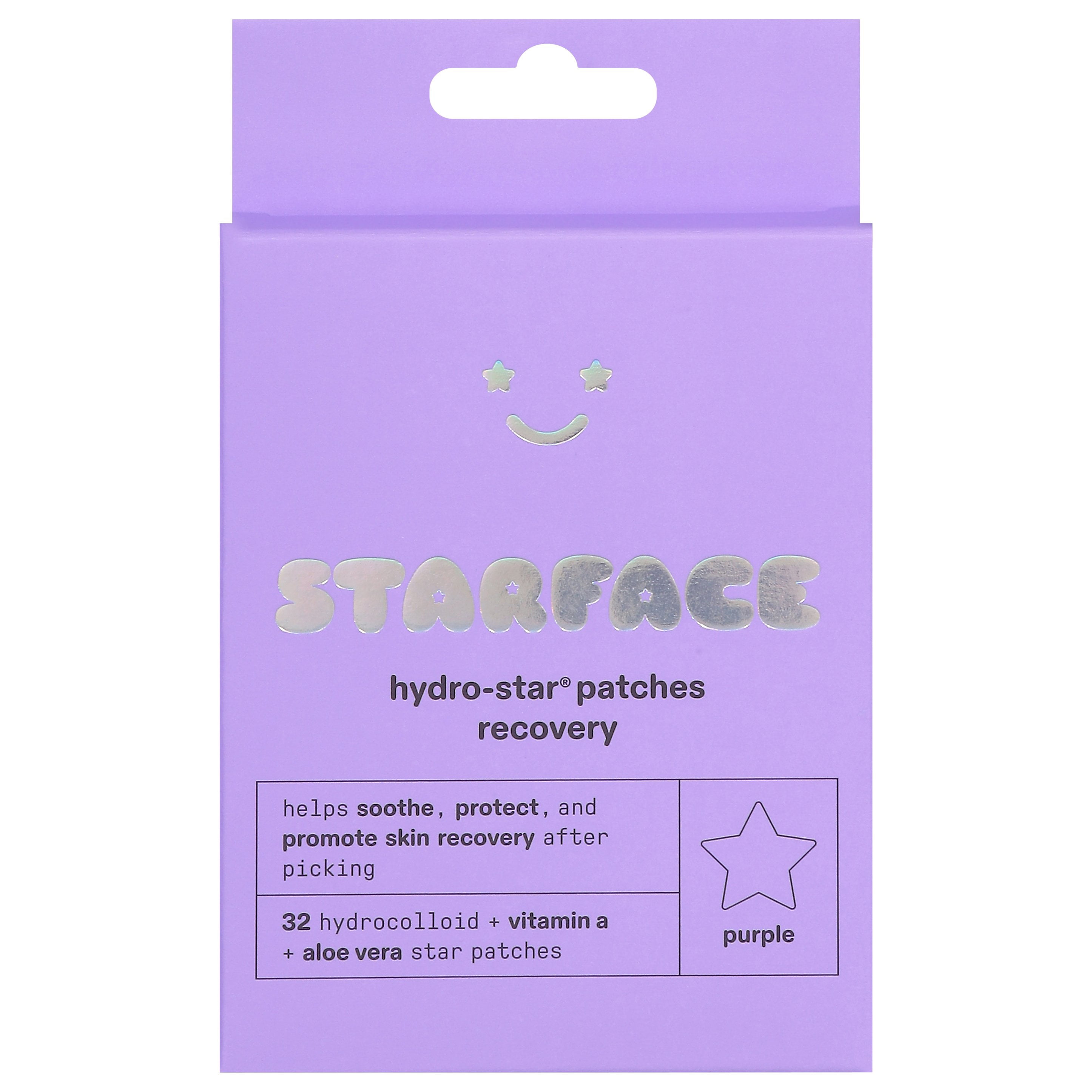 Pack Of 2 Starface Hydro-Star Recovery Patches - 32 ct (Packaging May ...