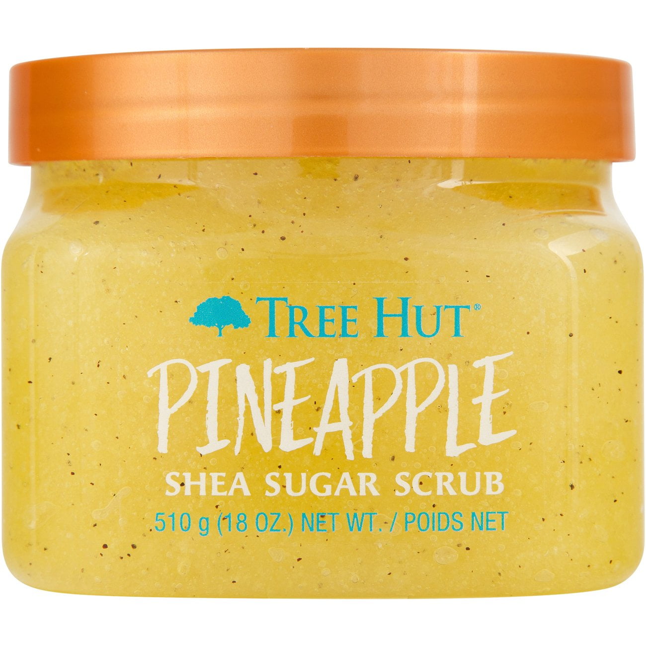 Pack Of 2 Tree Hut Shea Sugar Scrub - Pineapple - 18 oz (Packaging May ...