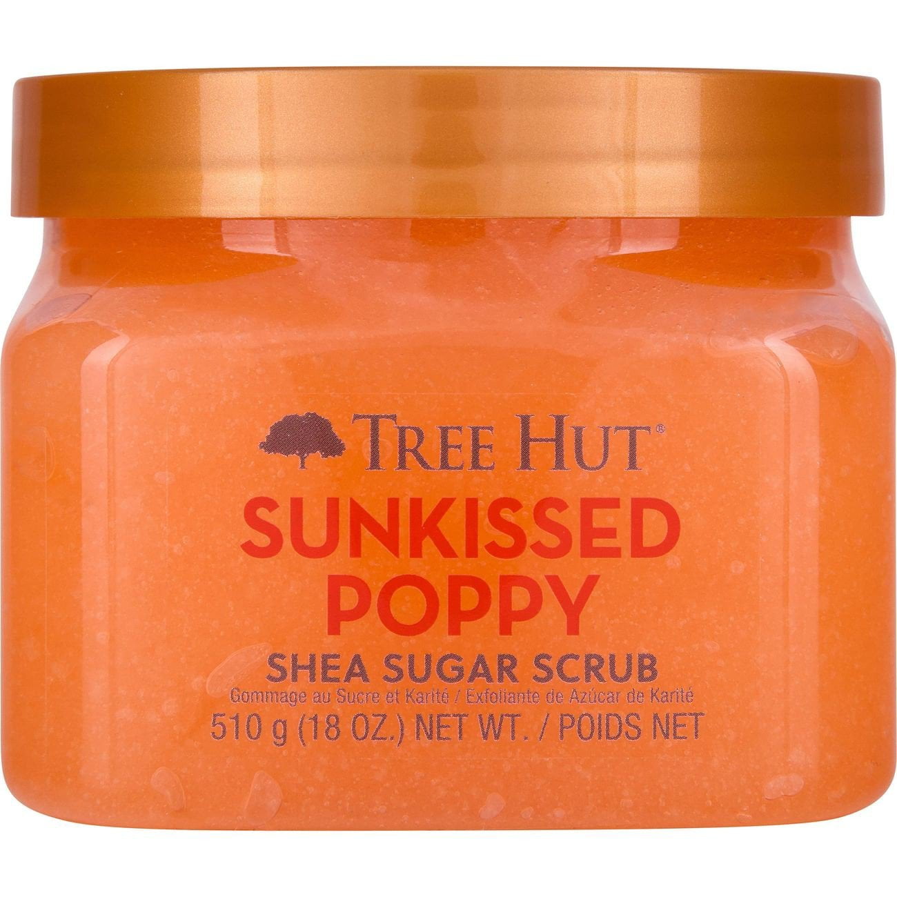 Pack Of 2 Tree Hut Shea Sugar Scrub - Sunkissed Poppy - 18 oz ...