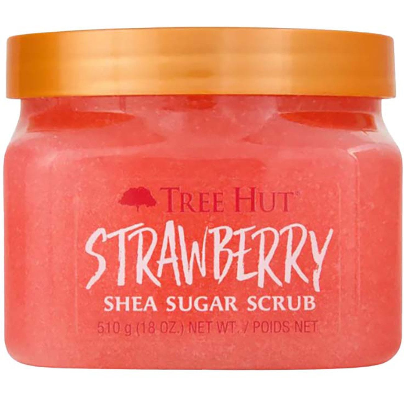 Pack Of 2 Tree Hut Strawberry Shea Sugar Scrub - 18 oz (Packaging May ...