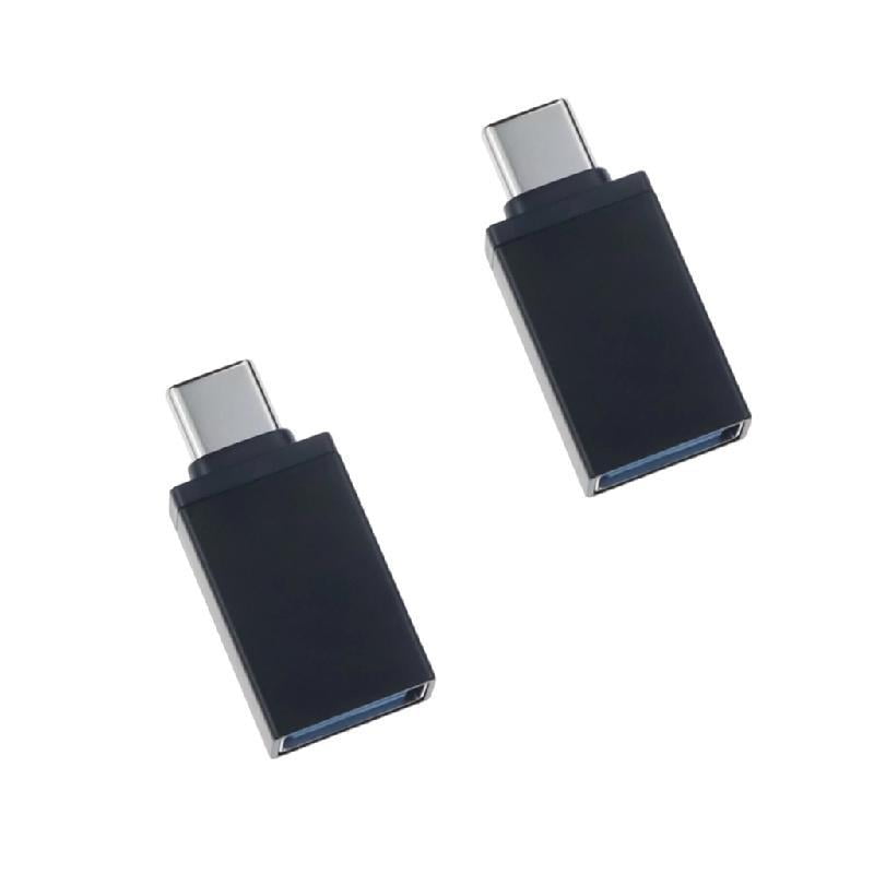 Pack Of 2 USB C to USB Adapter USB C Male To USB3.0 Female OTG Adapters ...