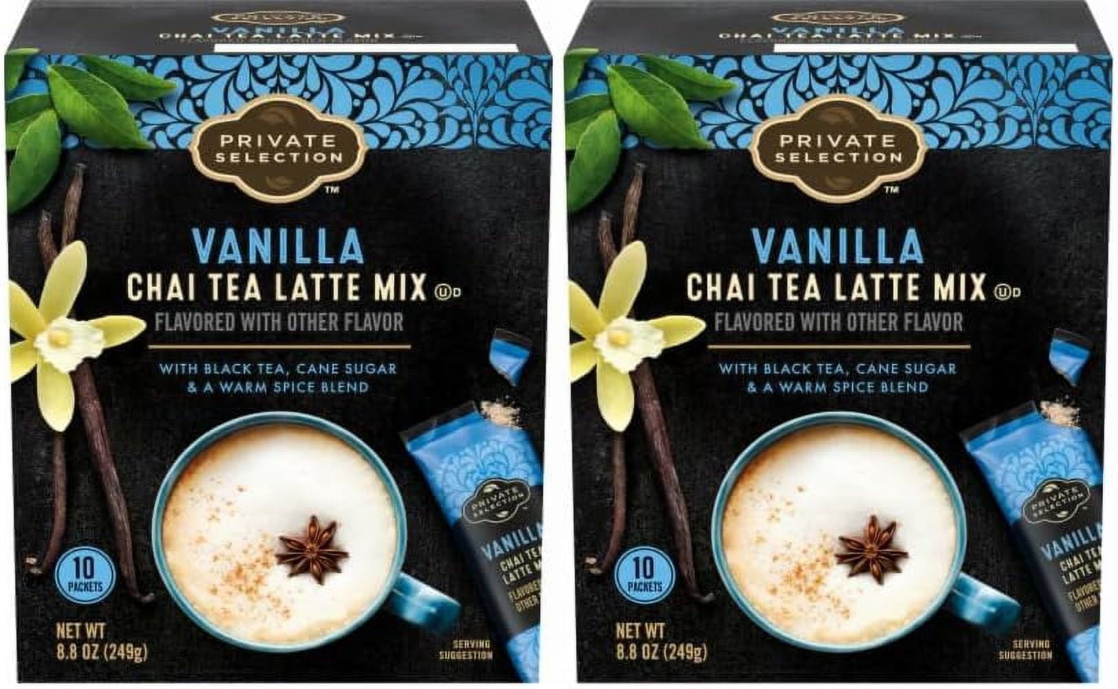 Vanilla Chai Tea Latte Mix Packets 2-Pack 10 Count - Walmart.com