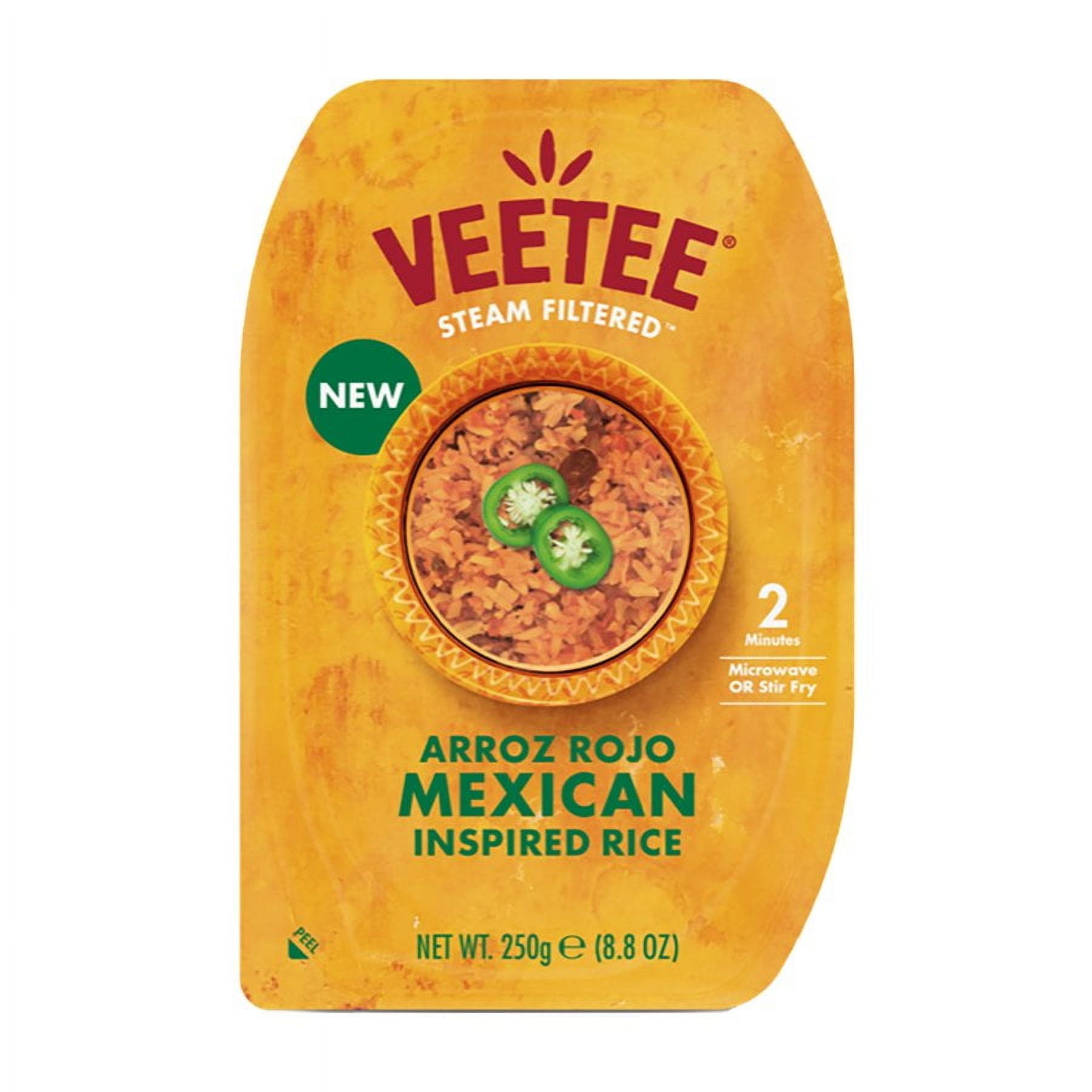 Pack Of 2 Veetee Arroz Rojo Mexican Rice - 8.8 oz (Packaging May Vary ...