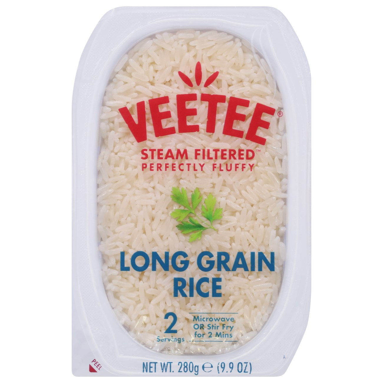 Pack Of 2 Veetee Long Grain Rice - 9.9 oz (Packaging May Vary ...