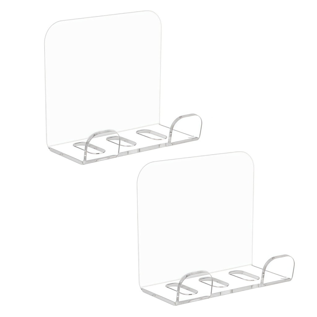 Pack Of 2 Wall Phone Mount Smartphone Dock Space Efficient Acrylic ...