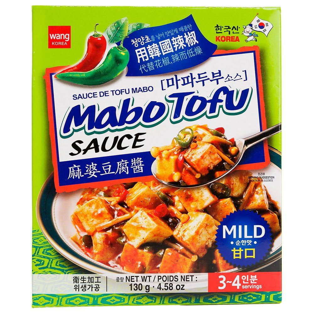 Pack Of 2 Wang Mabo Tofu Sauce - Mild - 4.58 oz (Packaging May Vary ...