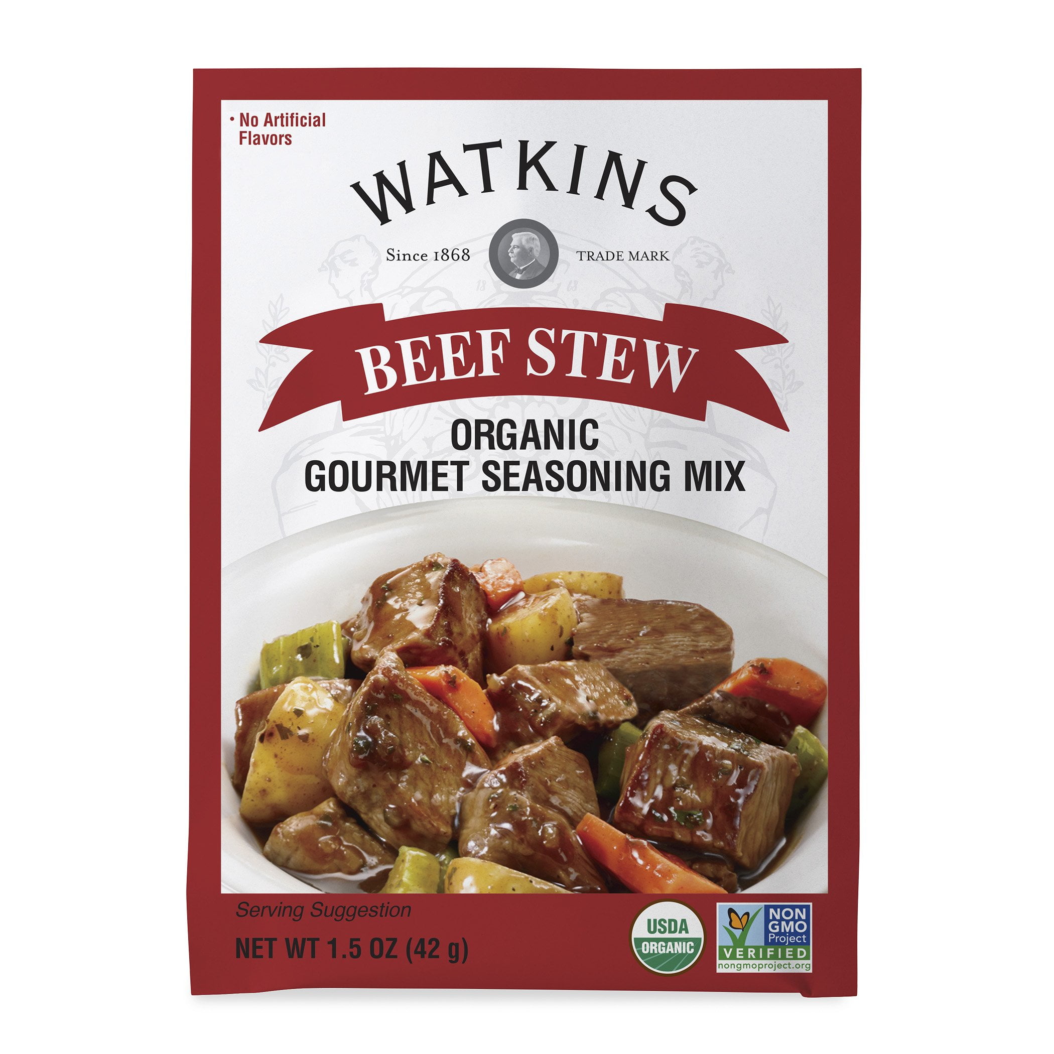 Pack Of 2 Watkins Organic Gourmet Beef Stew Seasoning Mix - 1.5 oz ...