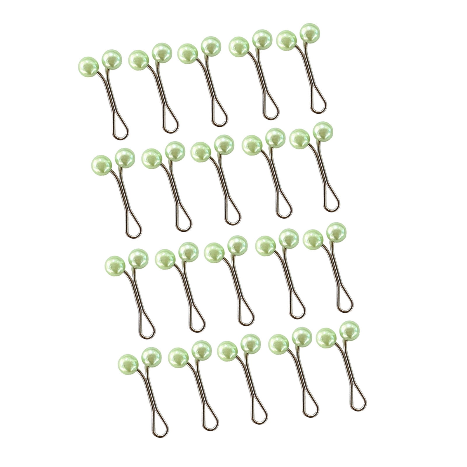 Pack Of 20 Pearl Embellished U Shaped Scarf Clips For Hijab Shawl ...