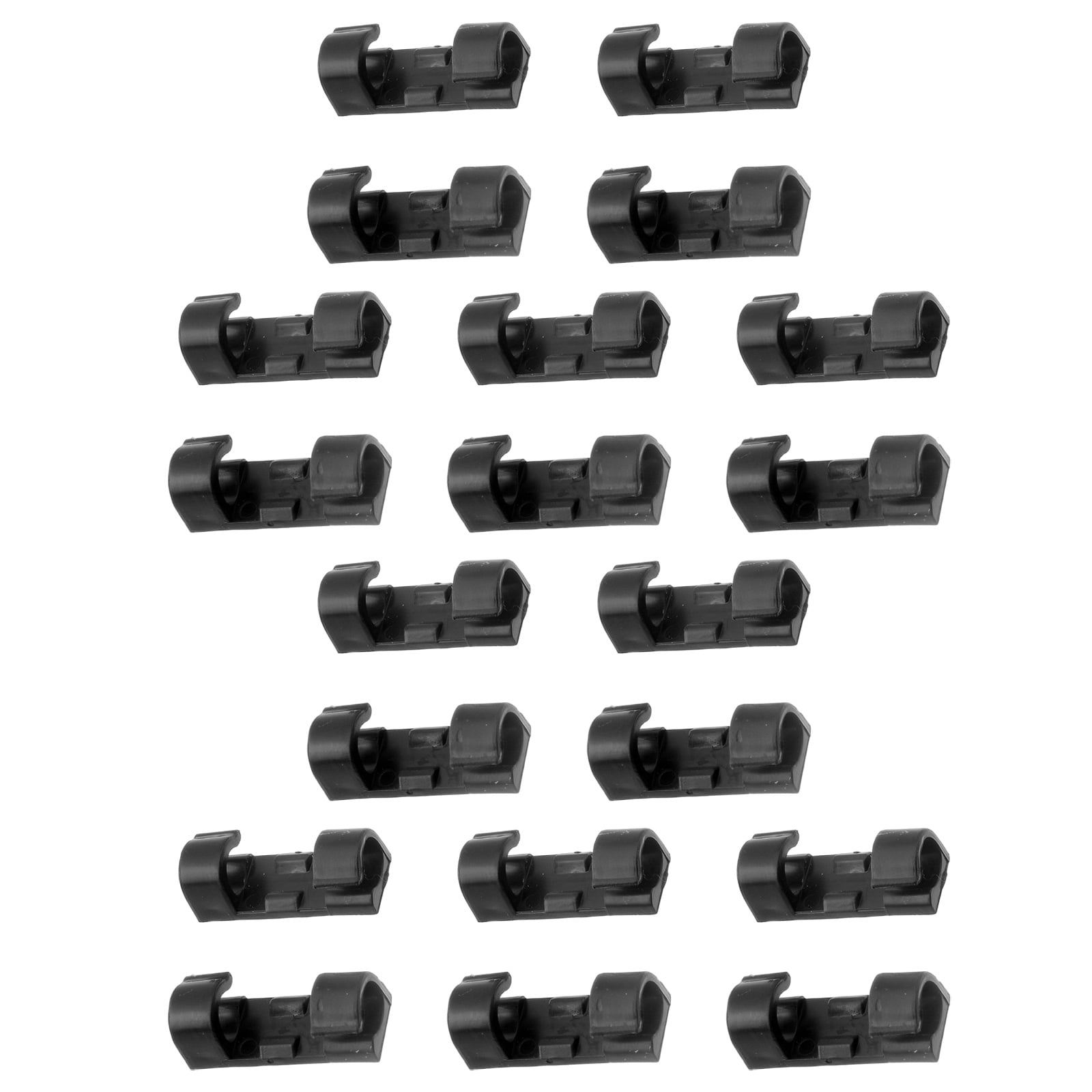 Pack Of 20 Piece Plastic Cable Clip Wire Winder For Organizing And ...