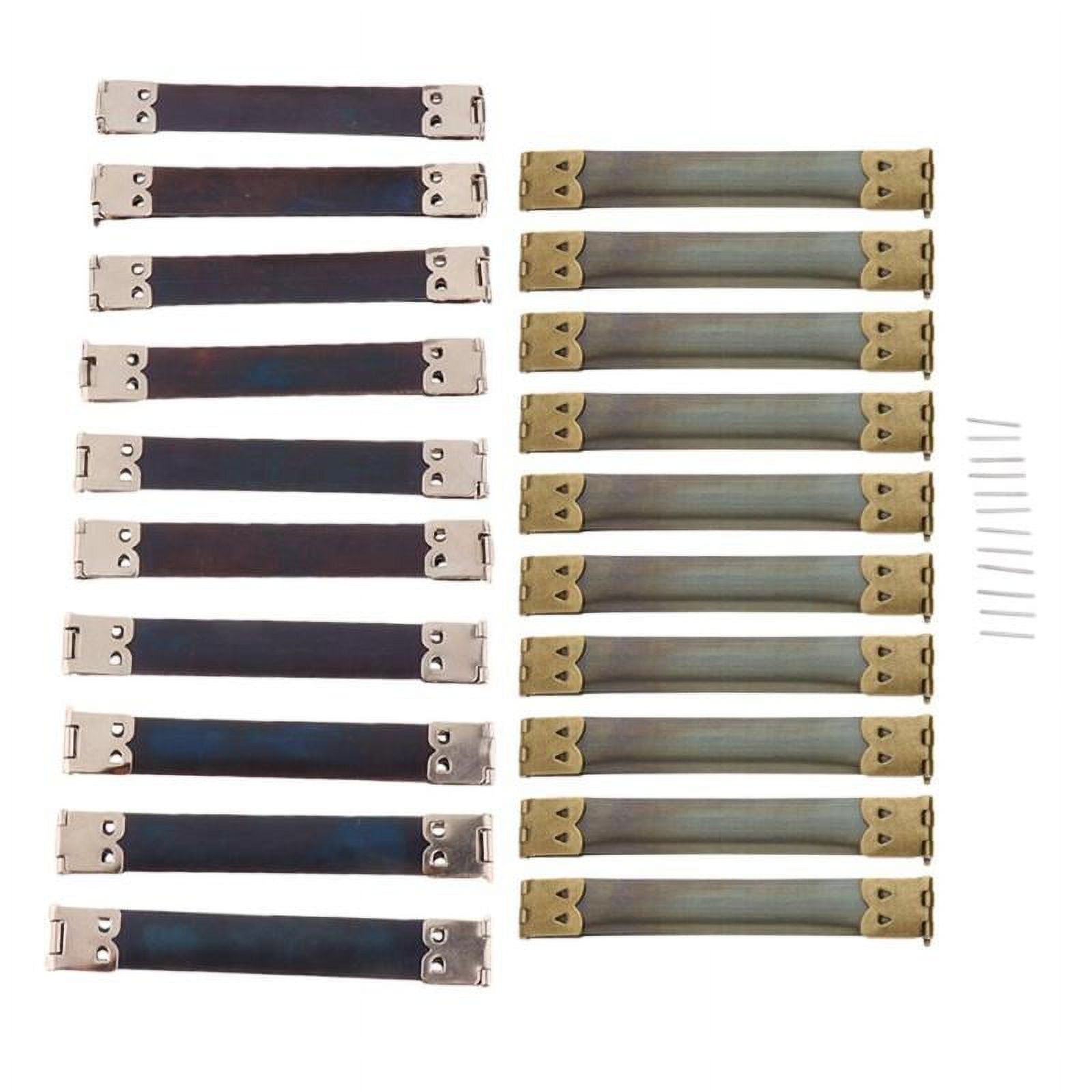 20-Pack DIY Purse or Glasses Frame Internal Clip, Shrapnel Iron, 10cm ...